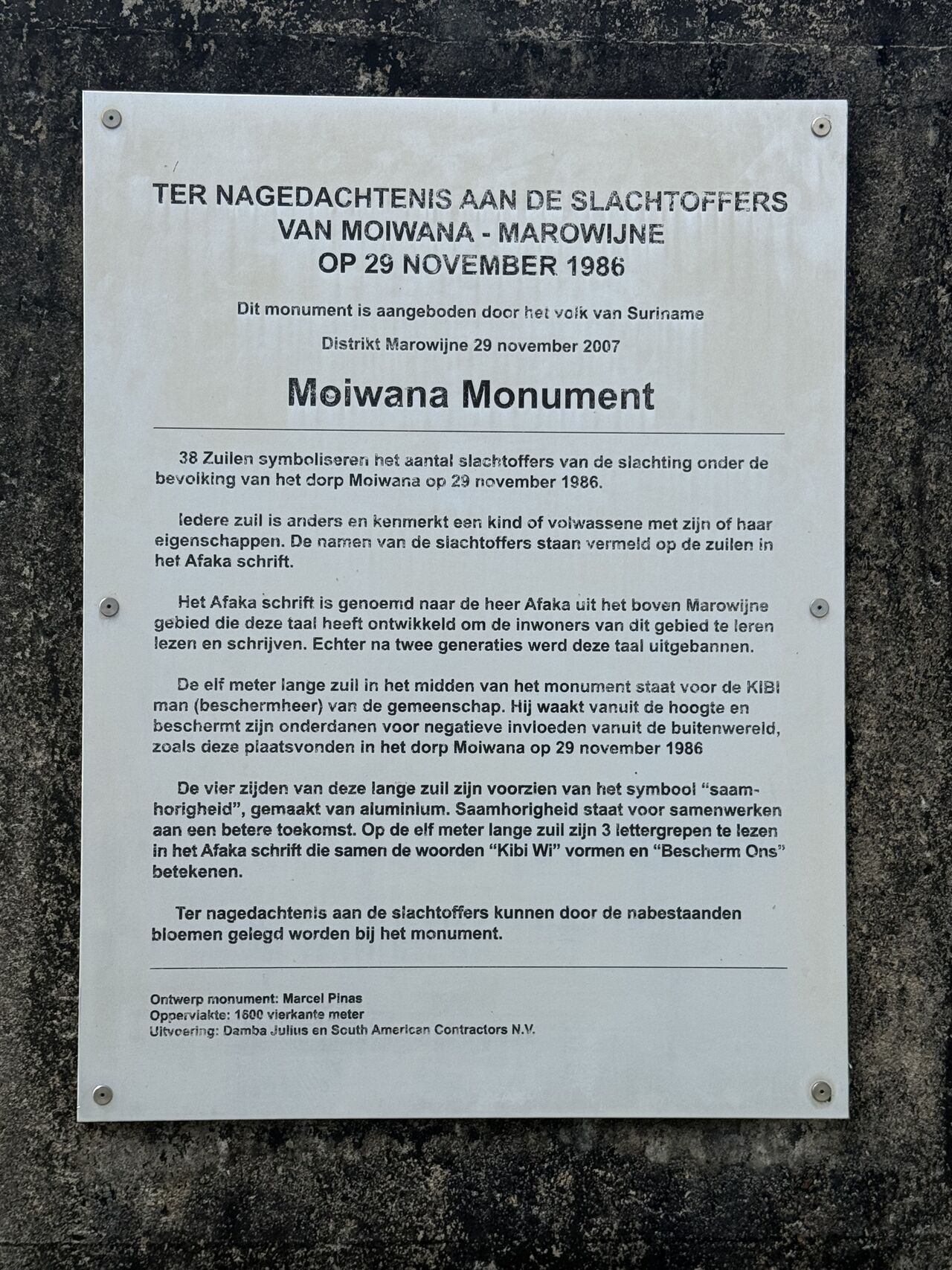 Moiwana - Surinaams erfgoed